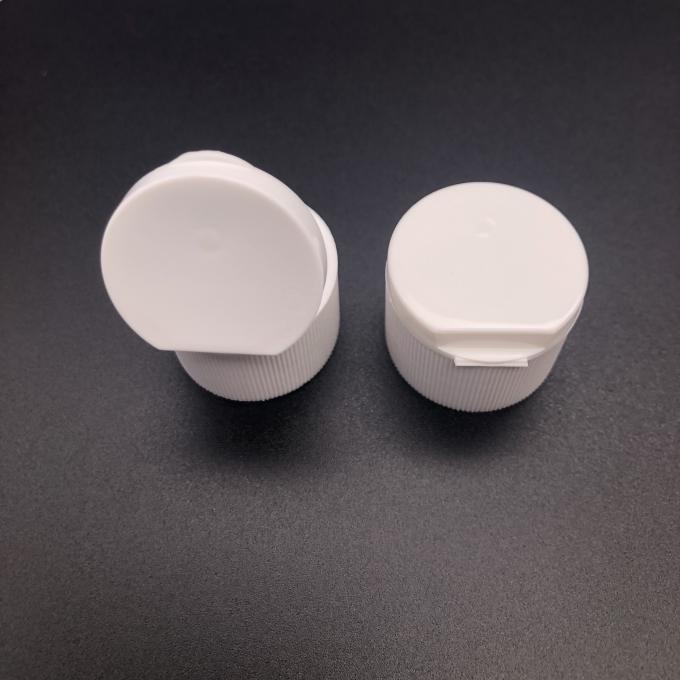 Recycled PP Flip Top Closures , K902-2 Nontoxic Flip Top Lids For Bottles